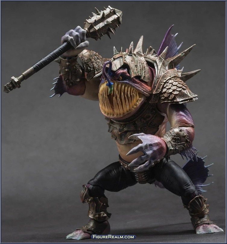 Angry Angler "Angryler" - Abyss Force - Basic Series - Fury Toys Action ...