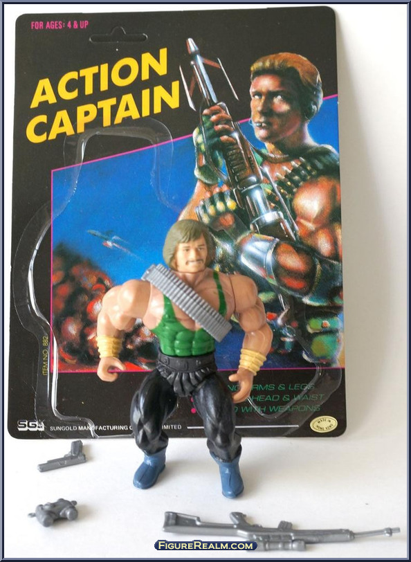 Soldier #5 - Action Captain - Basic Series - Unknown Action Figure