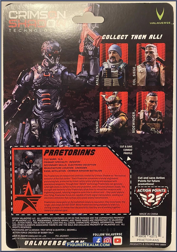 Praetorians - Action Force - Series 5 - Valaverse Action Figure