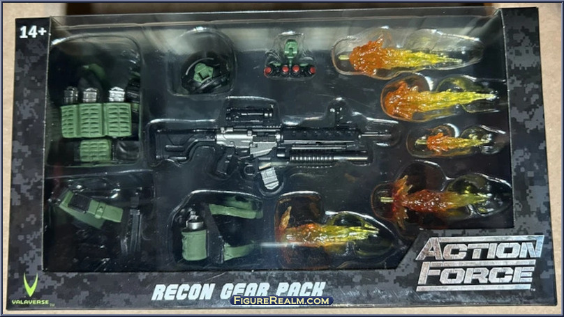 Recon Gear Pack - Action Force - Series 5 - Valaverse Action Figure