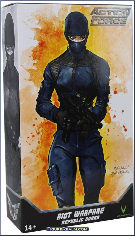 Riot Trooper (Female) - Action Force - Series 3 - Valaverse Action Figure