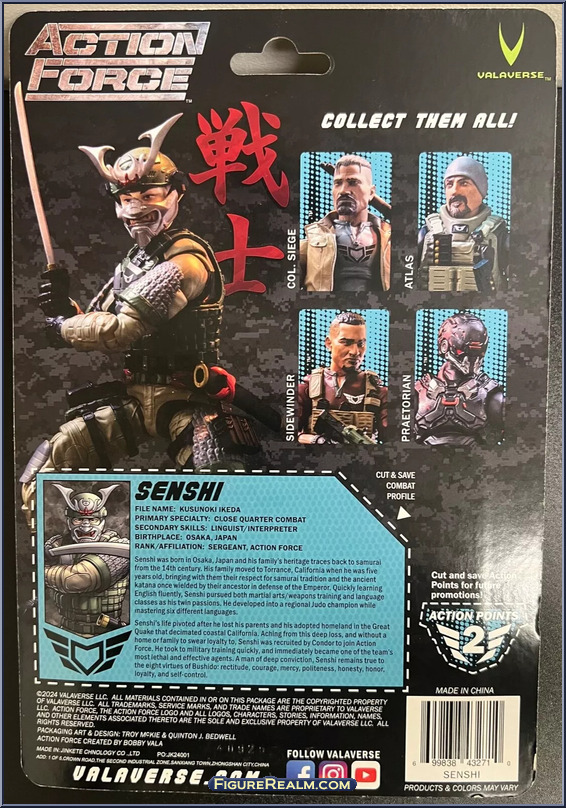 Senshi - Action Force - Series 5 - Valaverse Action Figure