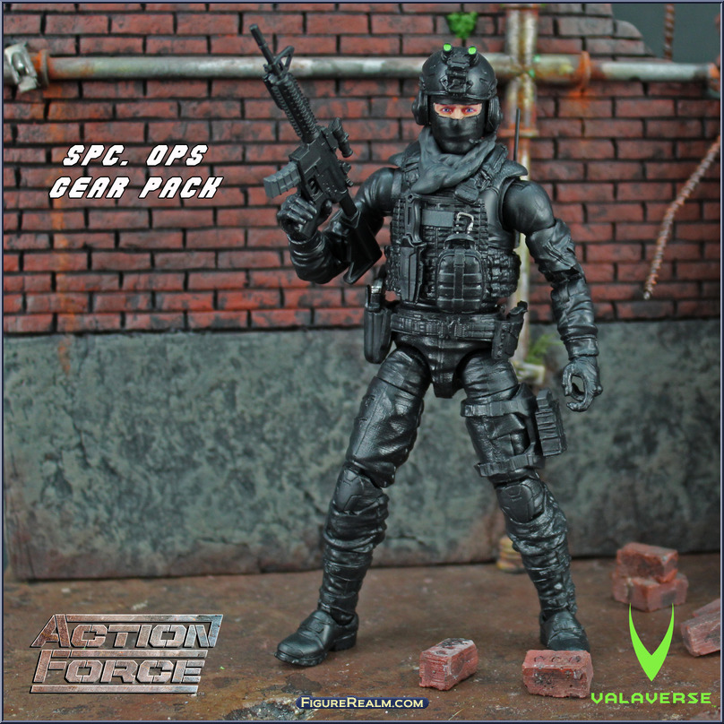 Special Ops Gear Pack - Action Force - Special Deployment - Valaverse Action Figure