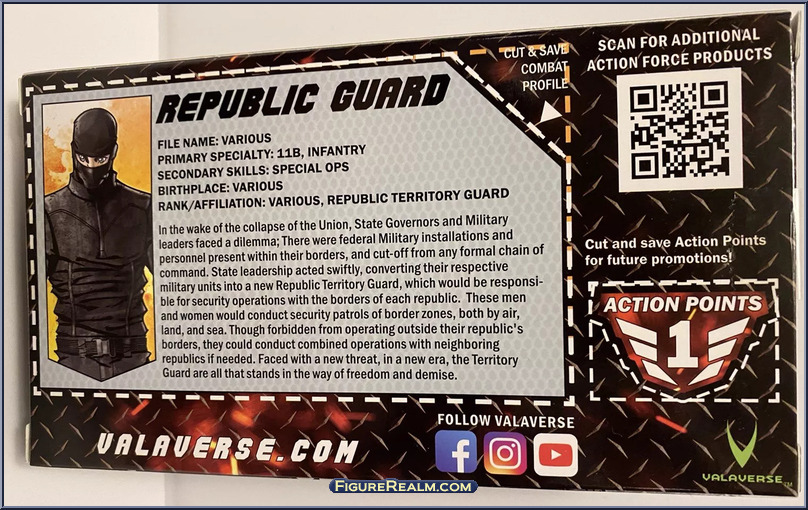 Special Ops (Republic Guard) (Reissue) - Action Force - Special Deployment - Valaverse Action Figure