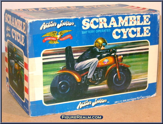 Scramble Cycle - Action Jackson - Accessories - Mego Action Figure