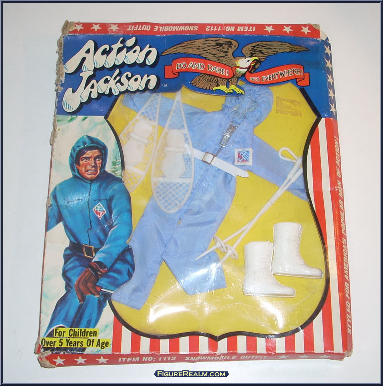 Snowmobile Outfit - Action Jackson - Adventure Outfits - Mego Action Figure