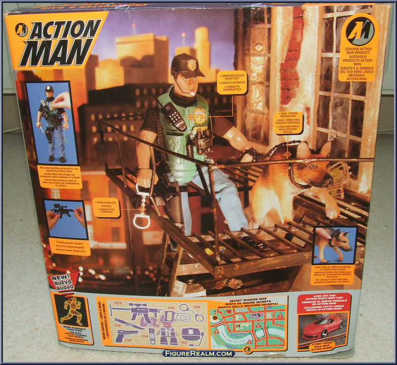 Crimebuster & Raid - Action Man - Basic Series - Hasbro Action Figure