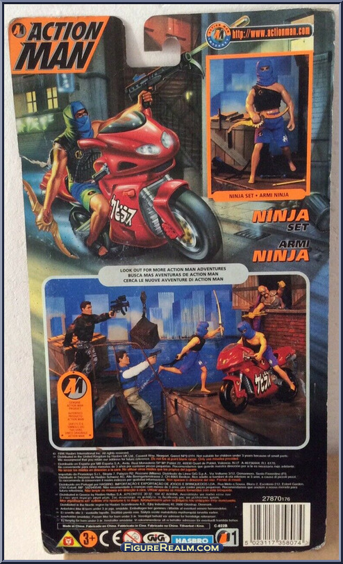 Ninja Set - Action Man - Gear - Hasbro Action Figure