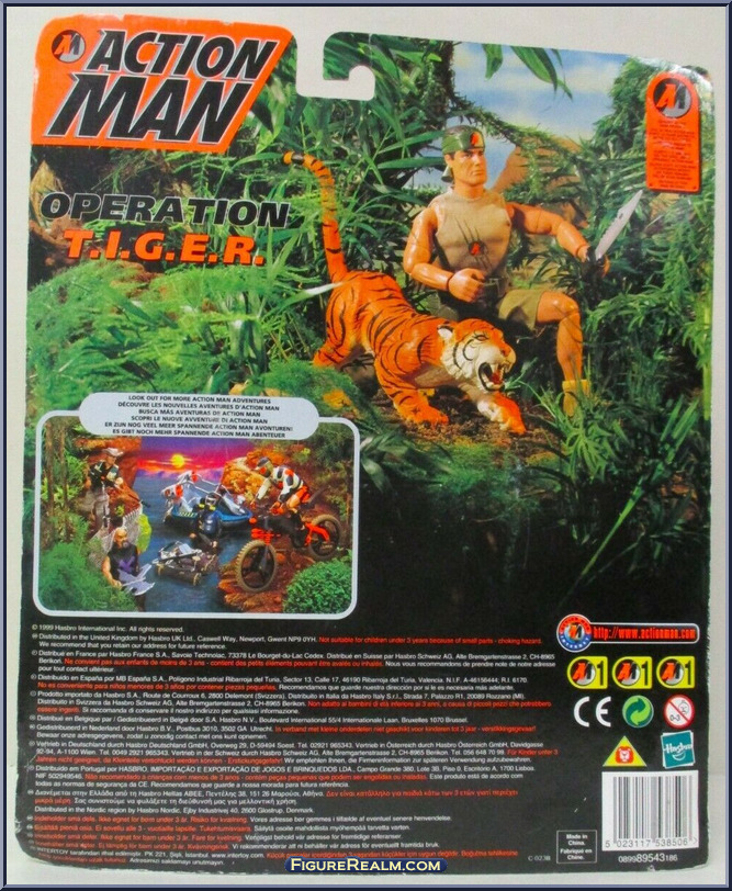 Operation T.I.G.E.R. (with Tiger) - Action Man - Basic Series - Hasbro ...