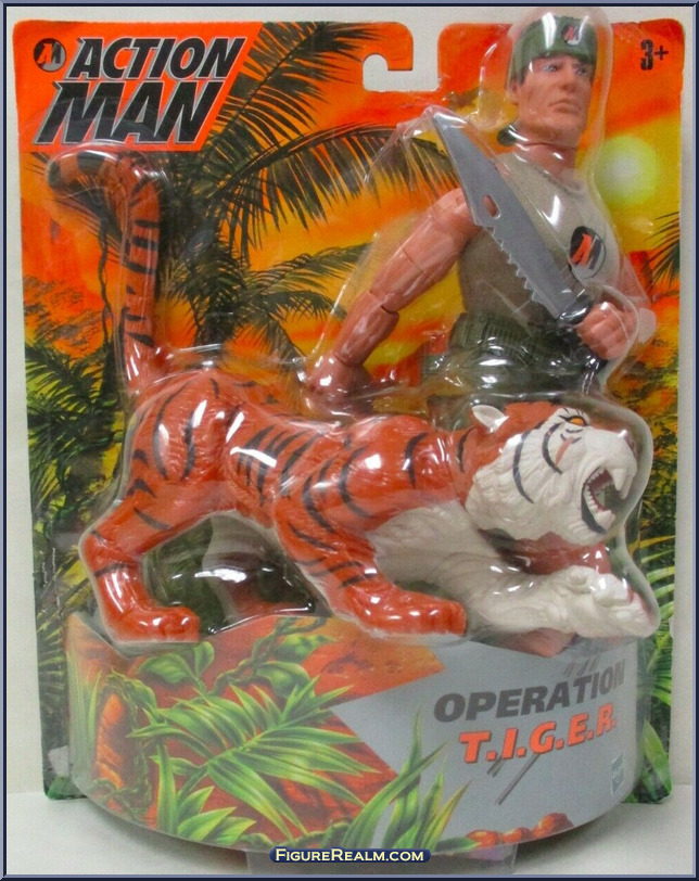 Operation T.I.G.E.R. (with Tiger) - Action Man - Basic Series - Hasbro ...