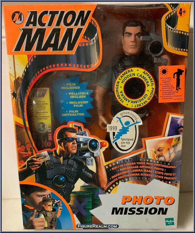 Photo Mission - Action Man - Basic Series - Hasbro Action Figure