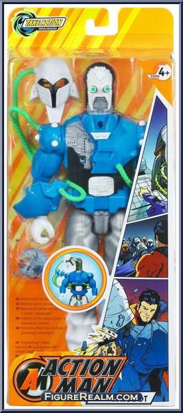 X-Robot (Ice) - Action Man - Basic Series - Hasbro Action Figure