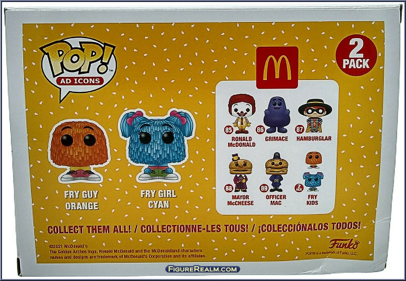 Fry Kids (Orange / Blue) - Ad Icons - Pop! Sets - Funko Action Figure