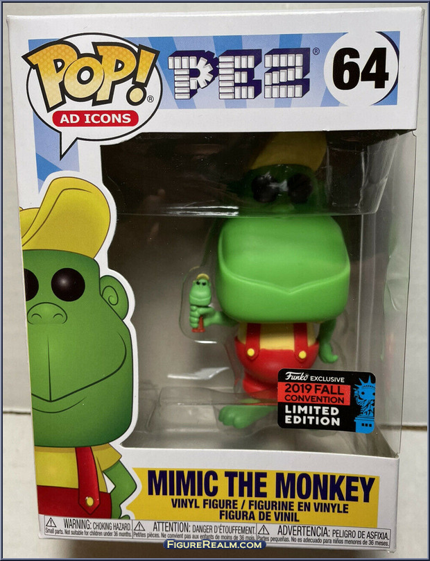 Mimic the Monkey (Red Overalls) - Ad Icons - Pop! Vinyl Figures - Funko ...