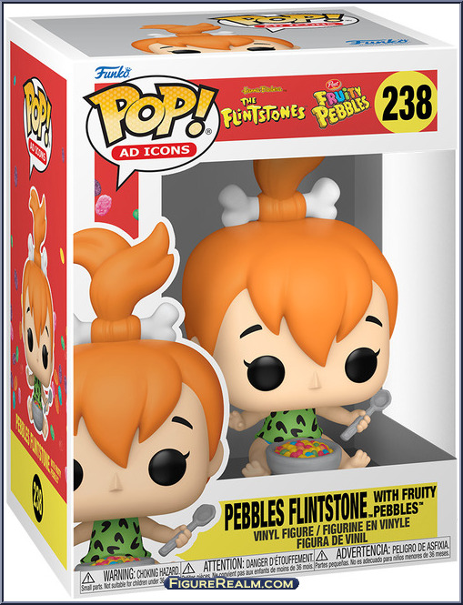 Pebbles Flintsone (with Fruity Pebbles) - Ad Icons - Pop! Vinyl Figures ...