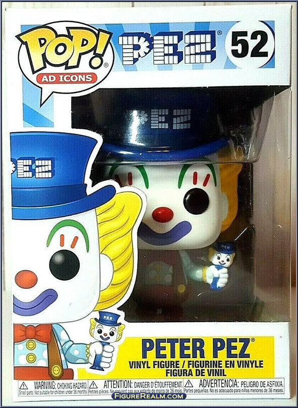 Peter Pez (Blue Hat) - Ad Icons - Pop! Vinyl Figures - Funko Action Figure