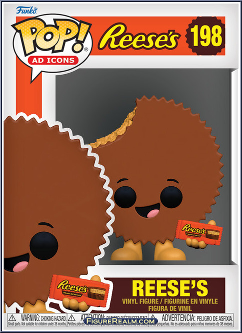 Reese's Peanut Butter Cup - Ad Icons - Pop! Vinyl Figures - Funko ...