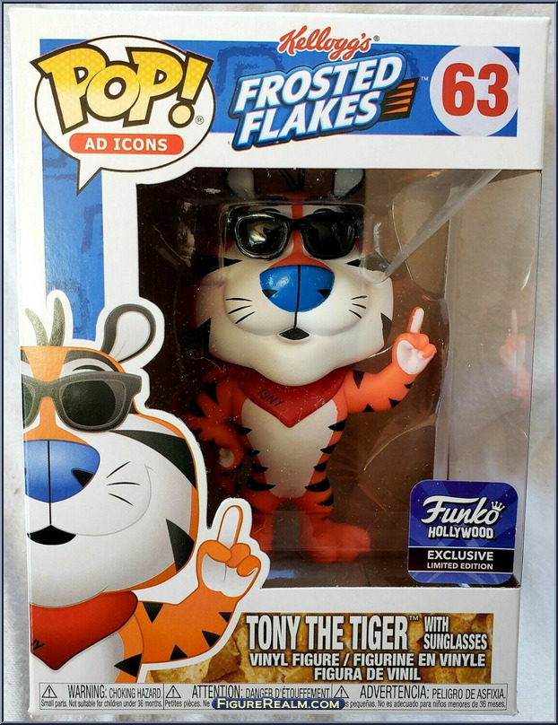 Tony the Tiger (with Sunglasses) - Ad Icons - Pop! Vinyl Figures ...