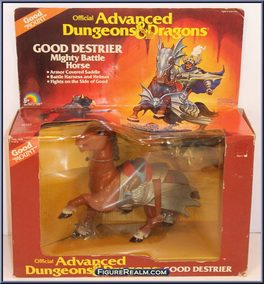 Destrier - Advanced Dungeons & Dragons - Mounts - LJN Action Figure