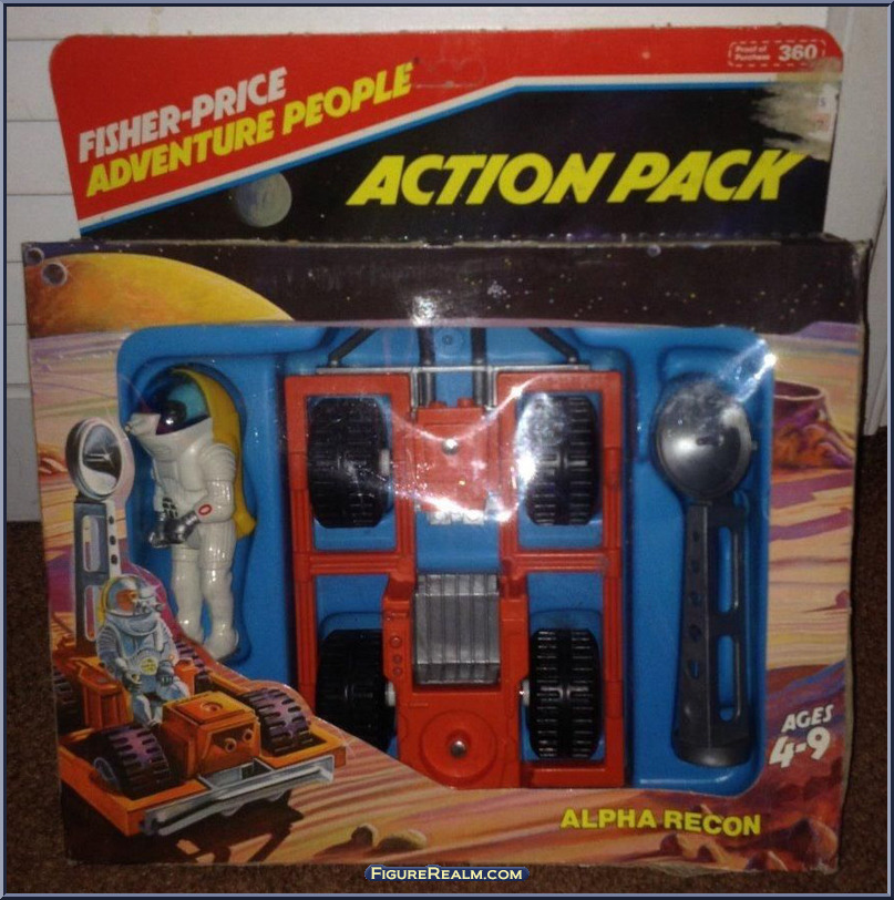 Alpha Recon - Adventure People - Action Pack - Fisher-Price Action Figure