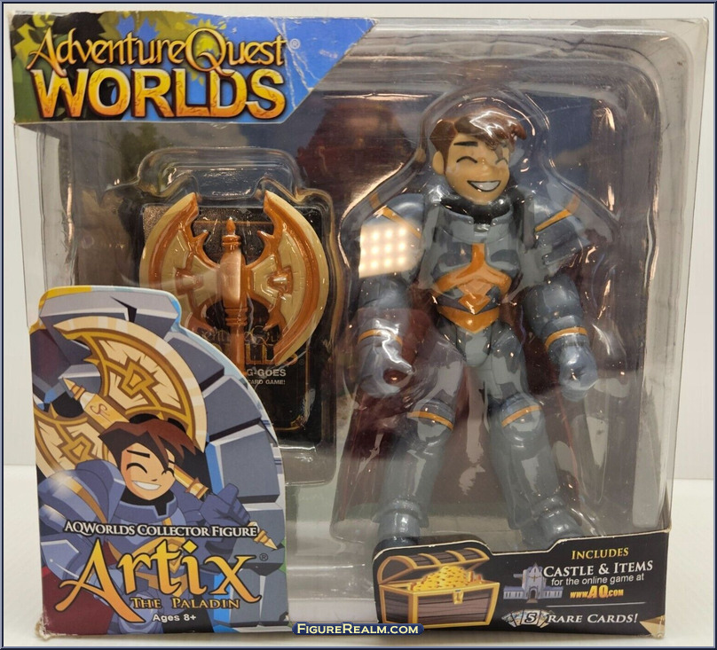 Arix the Paladin (Gray Armor) - Adventure Quest Worlds - Basic Series ...