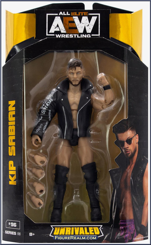 Kip Sabian - AEW - Unrivaled - Series 11 - Jazwares Action Figure