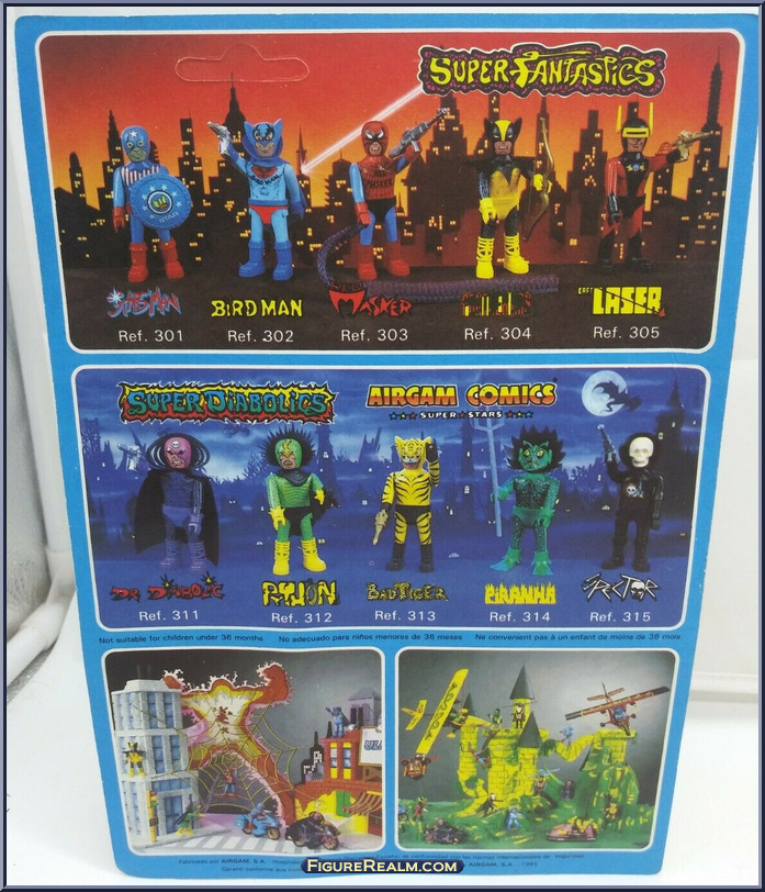 Captain Laser - Airgam Comics - Basic Series - Unknown Action Figure
