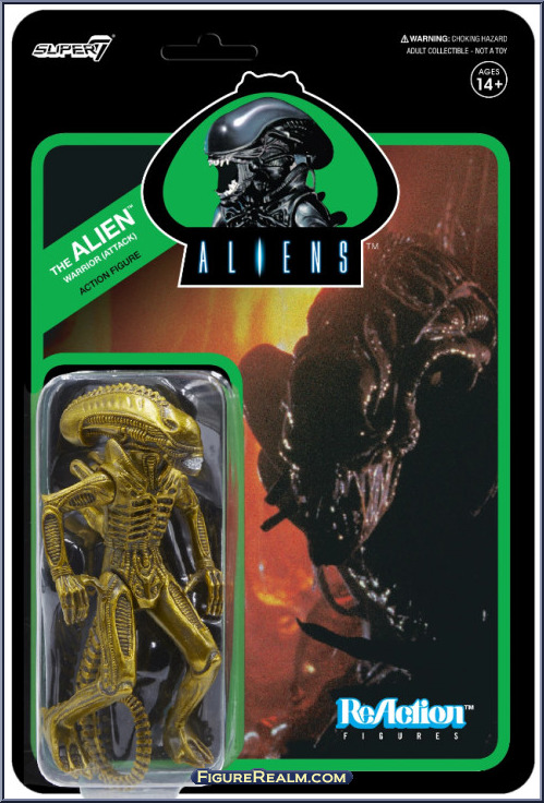 Alien Warrior Attack - Alien - ReAction Figures - Funko Action Figure