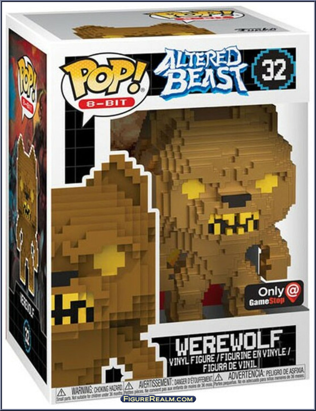 Werewolf (Tan) - Altered Beast - 8-Bit Pop! - Funko Action Figure
