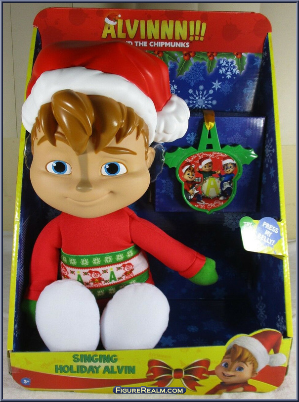 Singing Holiday Alvin - Alvinnn!!! and the Chipmunks - Plush - Fisher ...