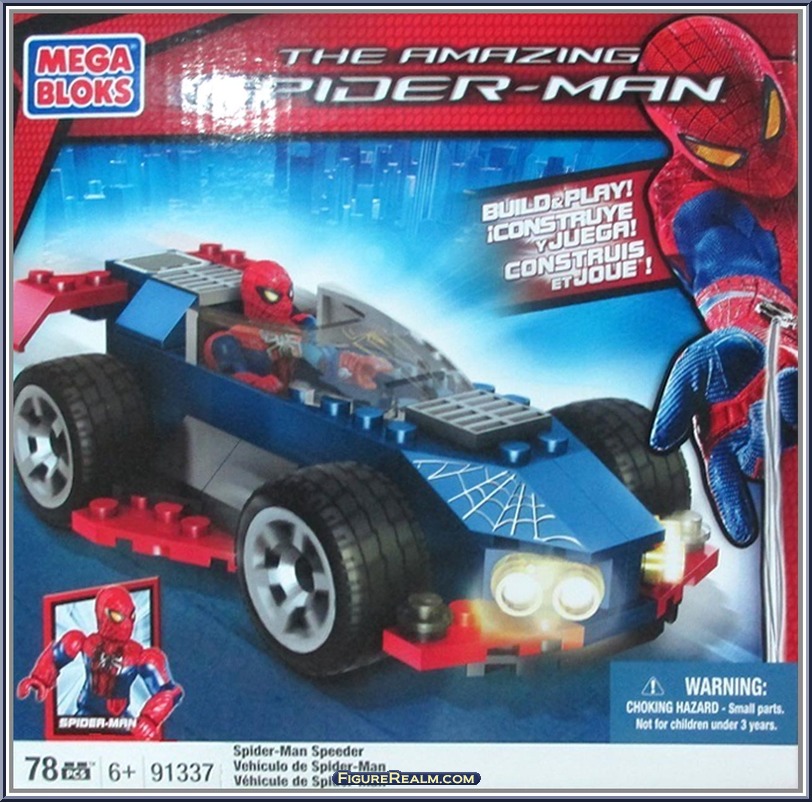 Spider-Man Speeder - Amazing Spider-Man - Vehicles - Mega Bloks Action ...