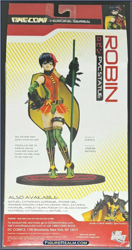 Robin - Ame-Comi - Hero & Heroine-Series - PVC Statues - DC Direct ...