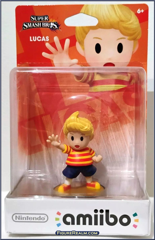 Lucas - Amiibo - Super Smash Bros. - Nintendo Action Figure