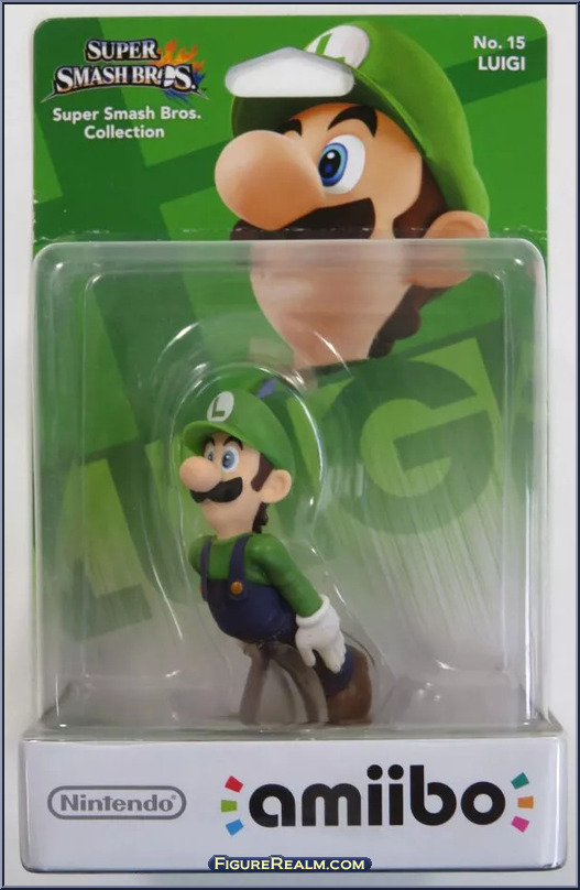 Luigi - Amiibo - Super Smash Bros. - Nintendo Action Figure
