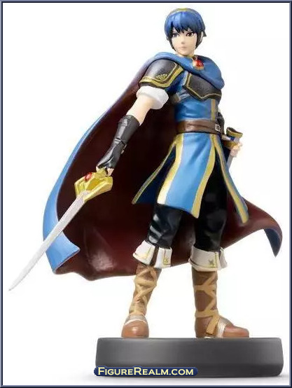 Marth - Amiibo - Super Smash Bros. - Nintendo Action Figure
