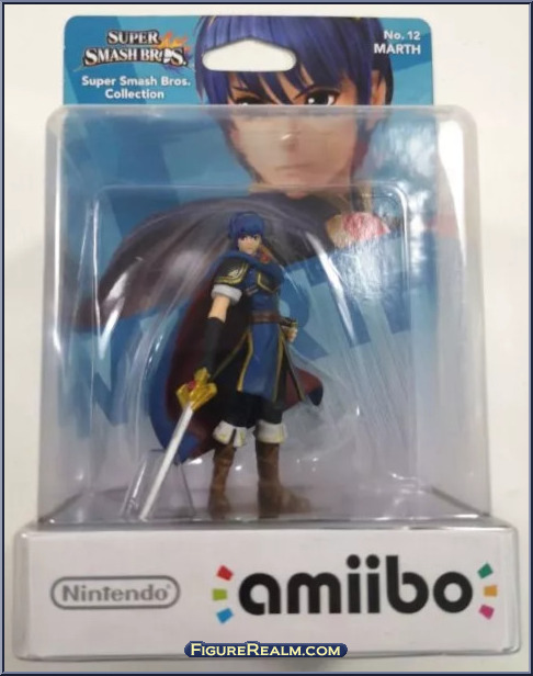 Marth - Amiibo - Super Smash Bros. - Nintendo Action Figure