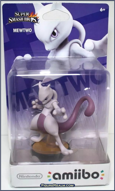 Mewtwo - Amiibo - Super Smash Bros. - Nintendo Action Figure