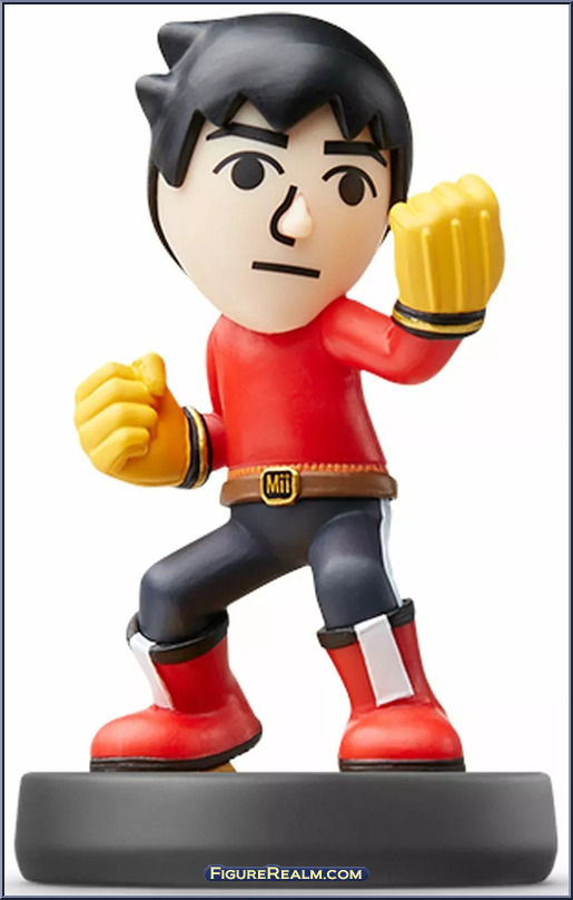 Mii Brawler - Amiibo - Super Smash Bros. - Nintendo Action Figure