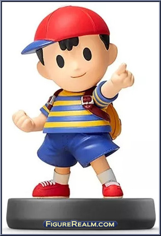 Ness - Amiibo - Super Smash Bros. - Nintendo Action Figure