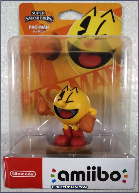 Pac-Man - Amiibo - Super Smash Bros. - Nintendo Action Figure