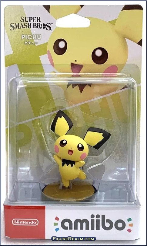 Pichu - Amiibo - Super Smash Bros. - Nintendo Action Figure