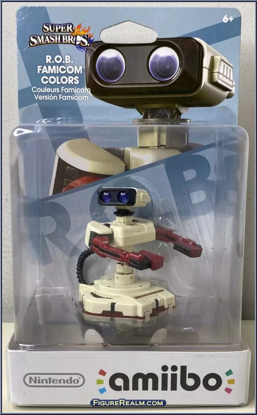 R.O.B. (Famicom Colors) - Amiibo - Super Smash Bros. - Nintendo Action ...