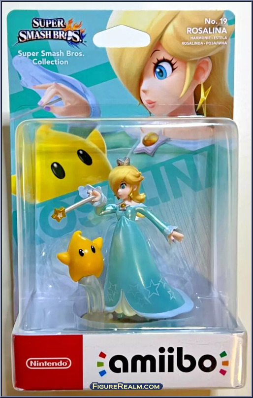 Rosalina - Amiibo - Super Smash Bros. - Nintendo Action Figure