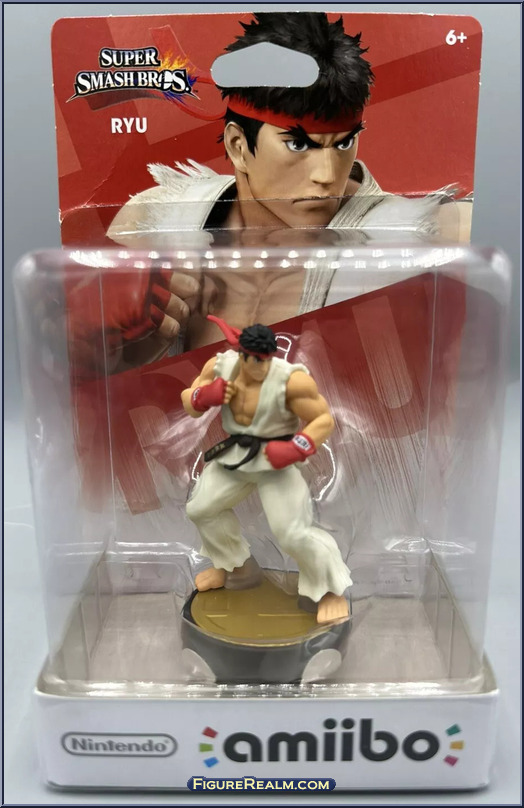 Ryu - Amiibo - Super Smash Bros. - Nintendo Action Figure