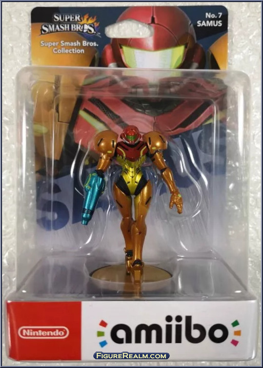 Samus - Amiibo - Super Smash Bros. - Nintendo Action Figure