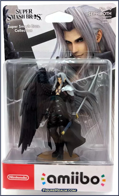 Sephiroth - Amiibo - Super Smash Bros. - Nintendo Action Figure