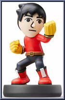 Mii Brawler - Amiibo - Super Smash Bros. - Nintendo Action Figure