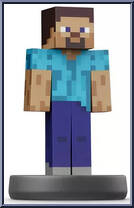 Steve - Amiibo - Super Smash Bros. - Nintendo Action Figure