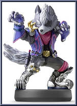 Wolf - Amiibo - Super Smash Bros. - Nintendo Action Figure