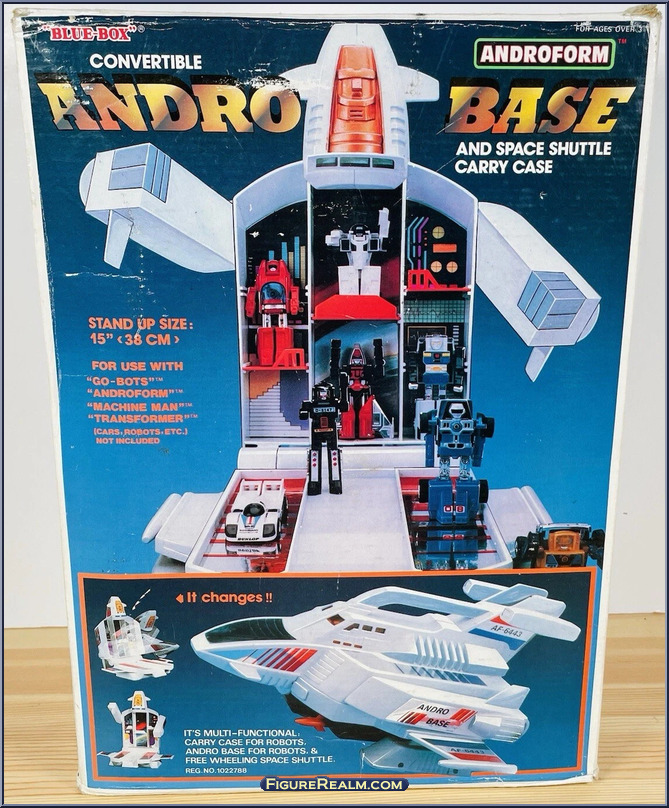 Andro Base - Androform - Basic Series - Blue Box Toys Action Figure